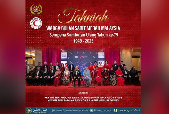 Agong, Permaisuri sanjung tinggi inisiatif sukarelawan warga Bulan ...