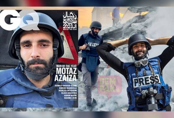 Wartawan foto Palestin, Motaz Azaiza dinobat 'Man of the Year' majalah ...