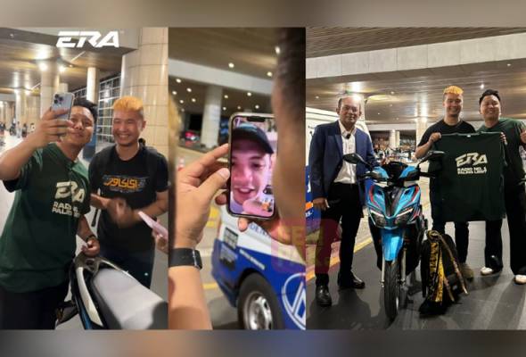 Derrick Gan terima hadiah skuter selepas pulang dari Doha! | Astro Awani