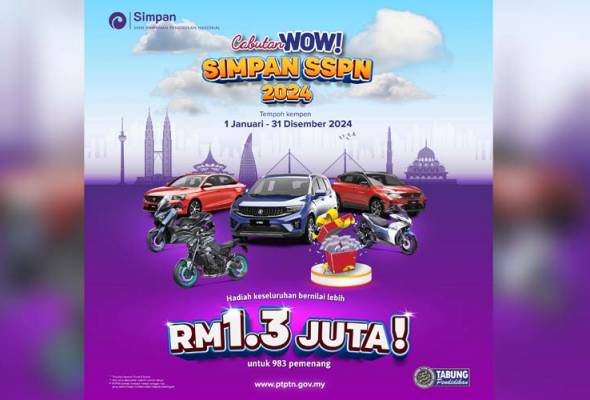 Cabutan WOW! Simpan SSPN 2024 tawar hadiah lebih RM1.3 juta | Astro Awani