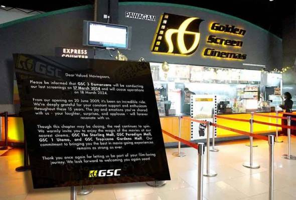 GSC 3 Damansara tamat operasi 18 Mac ini | Astro Awani