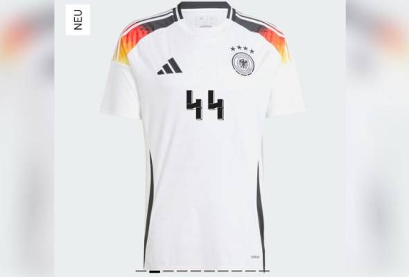 Adidas tarik penjualan jersi bola sepak nombor 44 Jerman | Astro Awani