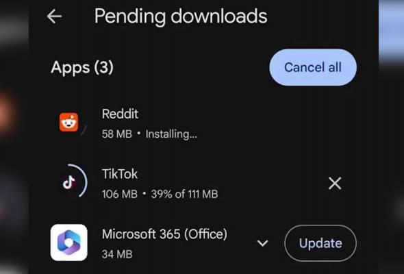 Play Store kini benarkan muat turun dua aplikasi serentak | Astro Awani