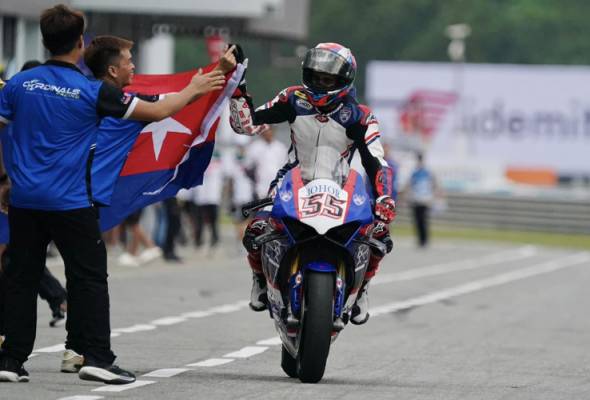 Hafizh Syahrin raih kemenangan sulung di Zhuhai | Astro Awani