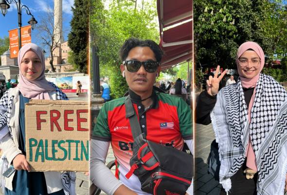 Warga global bersatu di Turkiye, terus bersolidariti demi Palestin ...