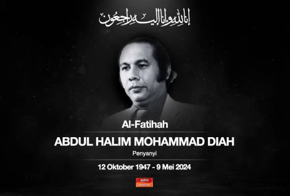 Penyanyi pop yeh yeh, A Halim meninggal dunia | Astro Awani