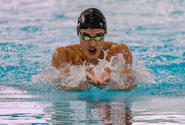 Terbuka Malaysia: Andrew cipta rekod kebangsaan 100m kuak dada | Astro ...