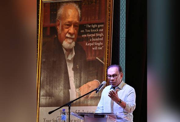 Anwar ikrar teruskan legasi mendiang Karpal Singh pertahan hak setiap ...