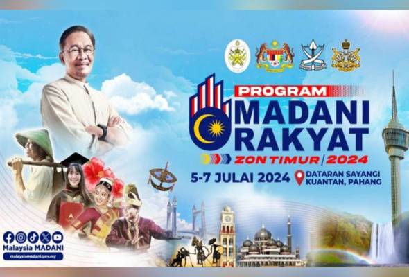 Program MADANI Rakyat Zon Timur bermula 5 hingga 7 Julai | Astro Awani