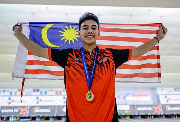 Wan Zarif rangkul gelaran Masters Lelaki Remaja Asia | Astro Awani