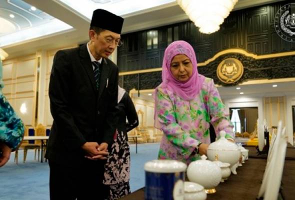 Raja Zarith Sofiah tinjau persiapan Istiadat Pertabalan Yang di-Pertuan ...