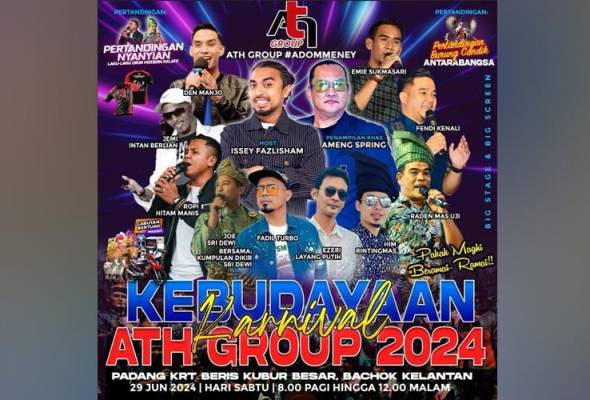 Karnival Kebudayaan perkukuh jenama ATH Group sebagai pakar bina rumah atas tanah sendiri ...