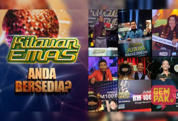 Kilauan Emas kembali selepas 7 tahun menyepi, sertai uji bakat mulai 3 ...