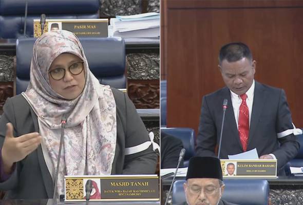 Ahli Parlimen PN pakai reben putih di lengan tak langgar peraturan ...