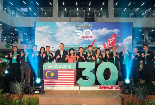 Watsons Malaysia bawa sambutan ulang tahun ke-30 ke ruang udara | Astro ...