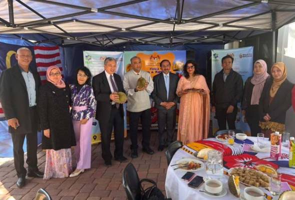 Durian, rambutan segar ‘gugur’ di benua Afrika, perluas pasaran baharu ...