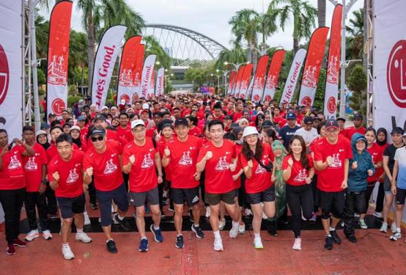 LG Malaysia julung kali anjur Life’s Good Run, tarik lebih 3,000 ...