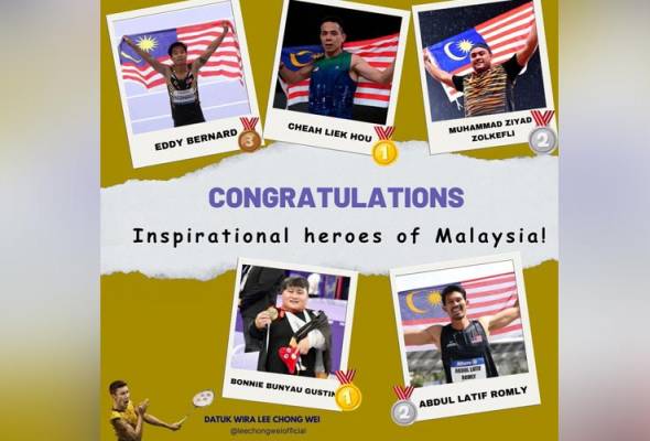 Paralimpik Paris 2024: Chong Wei beri 'tabik spring' buat kontinjen ...