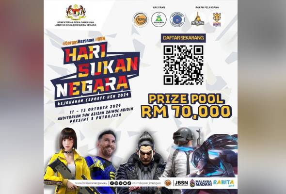 Kejohanan e-sukan tawar hadiah sehingga RM70,000 sempena HSN 2024 | Astro Awani