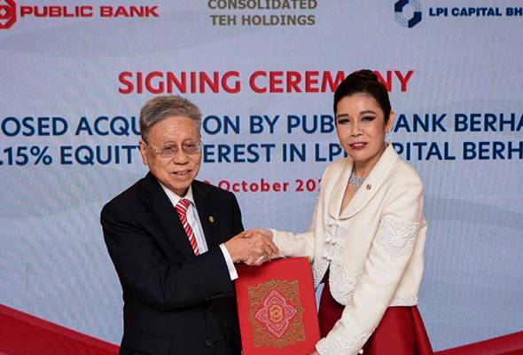 Keluarga Teh Hong Piow kurangkan pegangan dalam Public Bank kepada 10 ...
