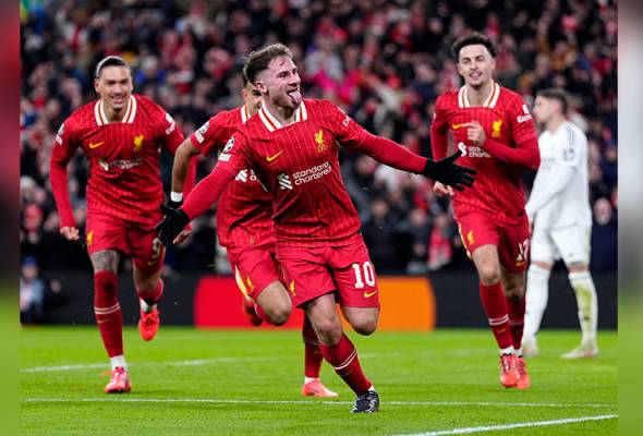 UCL: Liverpool di persada Eropah benam Real Madrid | Astro Awani