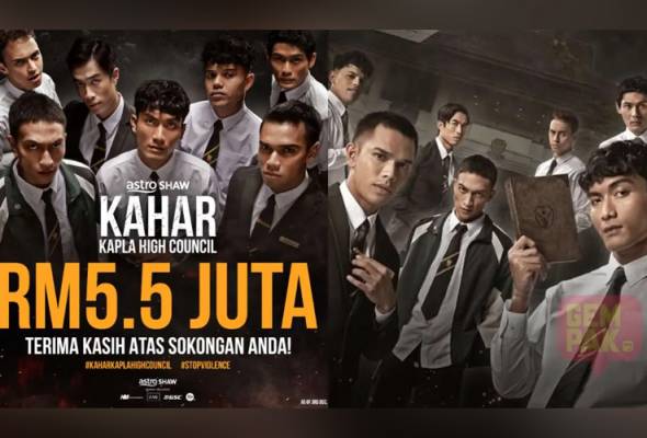 'Kahar: Kapla High Council' raih kutipan RM5.5 juta! Bakal masuk ...