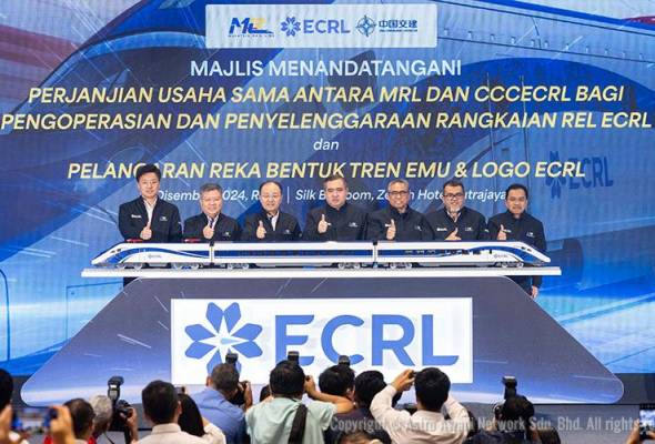 Malaysia-China kongsi risiko kerugian kos operasi ECRL sama rata, kalau ...