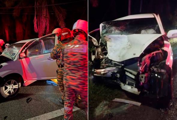 Pemandu Myvi maut dalam kemalangan dua kenderaan | Astro Awani Pemandu Myvi maut dalam kemalangan dua kenderaan | Astro Awani