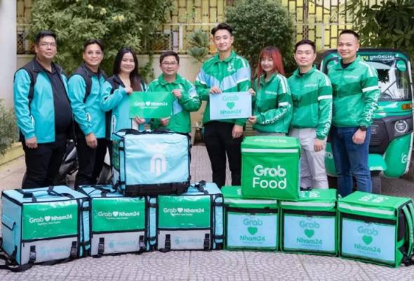 Grab ambil alih syarikat penghantaran makanan di Kemboja | Astro Awani
