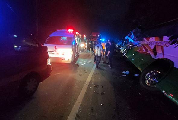 Tiga cedera, bas ekspres bawa warga Singapura ke Cameron Highlands ...