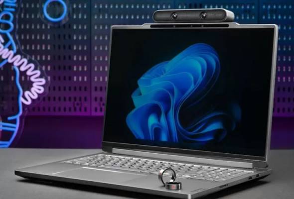Lenovo perlihat konsep komputer riba 3D boleh dikawal melalui cincin ...