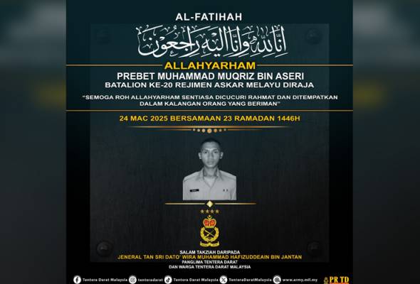 Anggota tentera maut akibat hentakan kuat di dada | Astro Awani