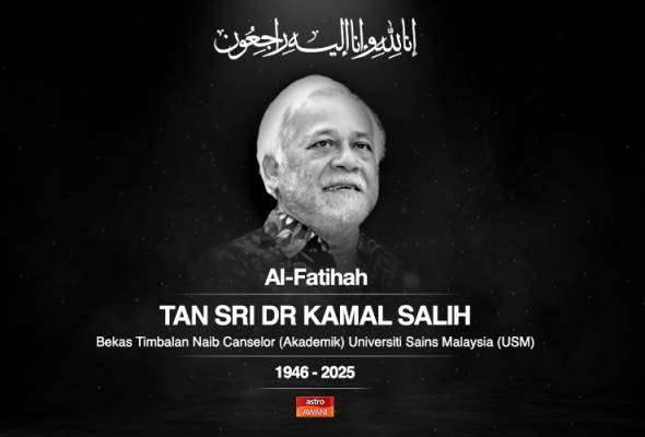 Mantan Timbalan Naib Canselor USM Tan Sri Dr Kamal Salih meninggal ...