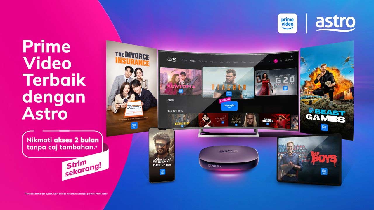 Kolaborasi Astro-Prime Video tawar aneka kandungan menarik | Astro Awani