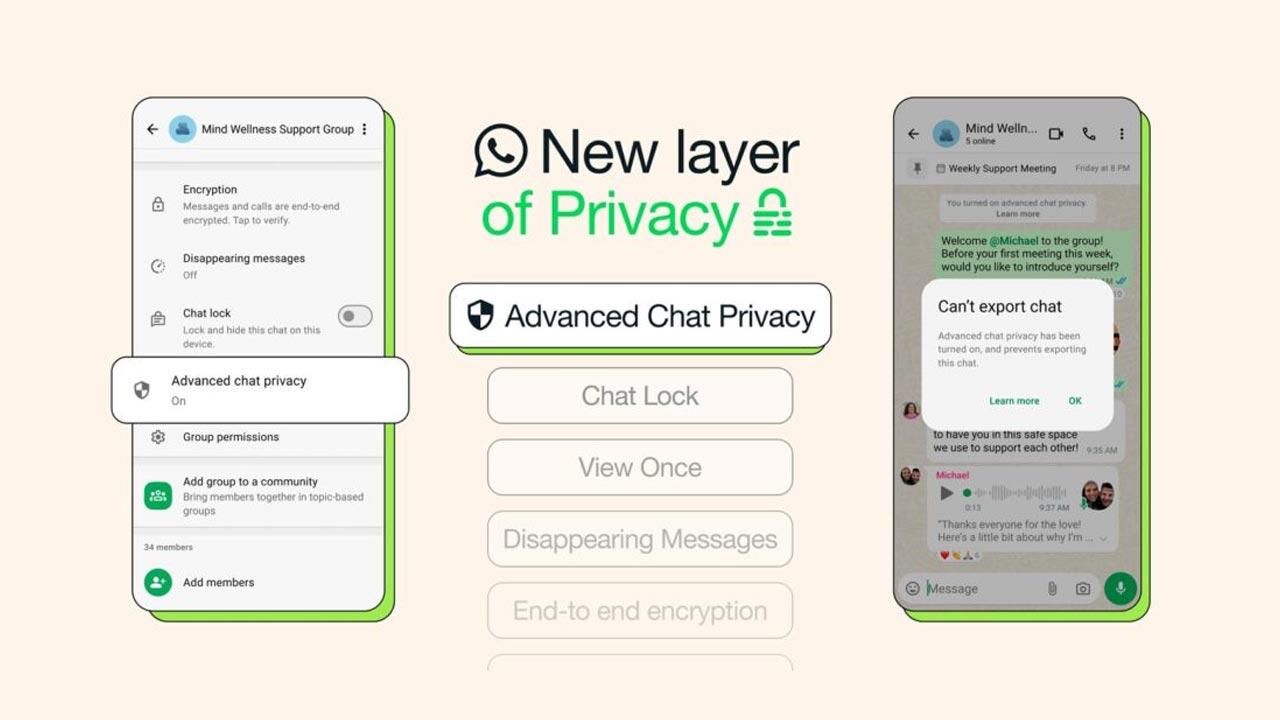 WhatsApp 'Advanced Chat Privacy' halang perbualan rahsia dikongsi ...
