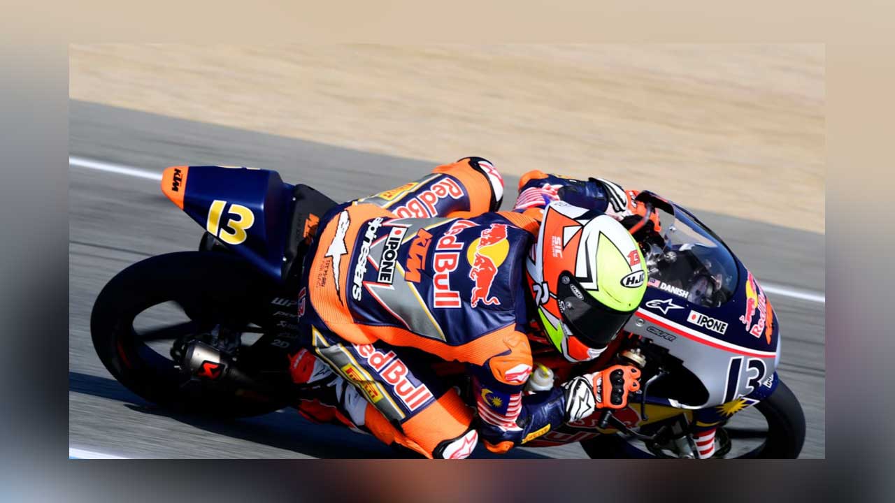 MotoGP Rookies Cup: Hakim Danish catat masa terpantas raih petak utama ...
