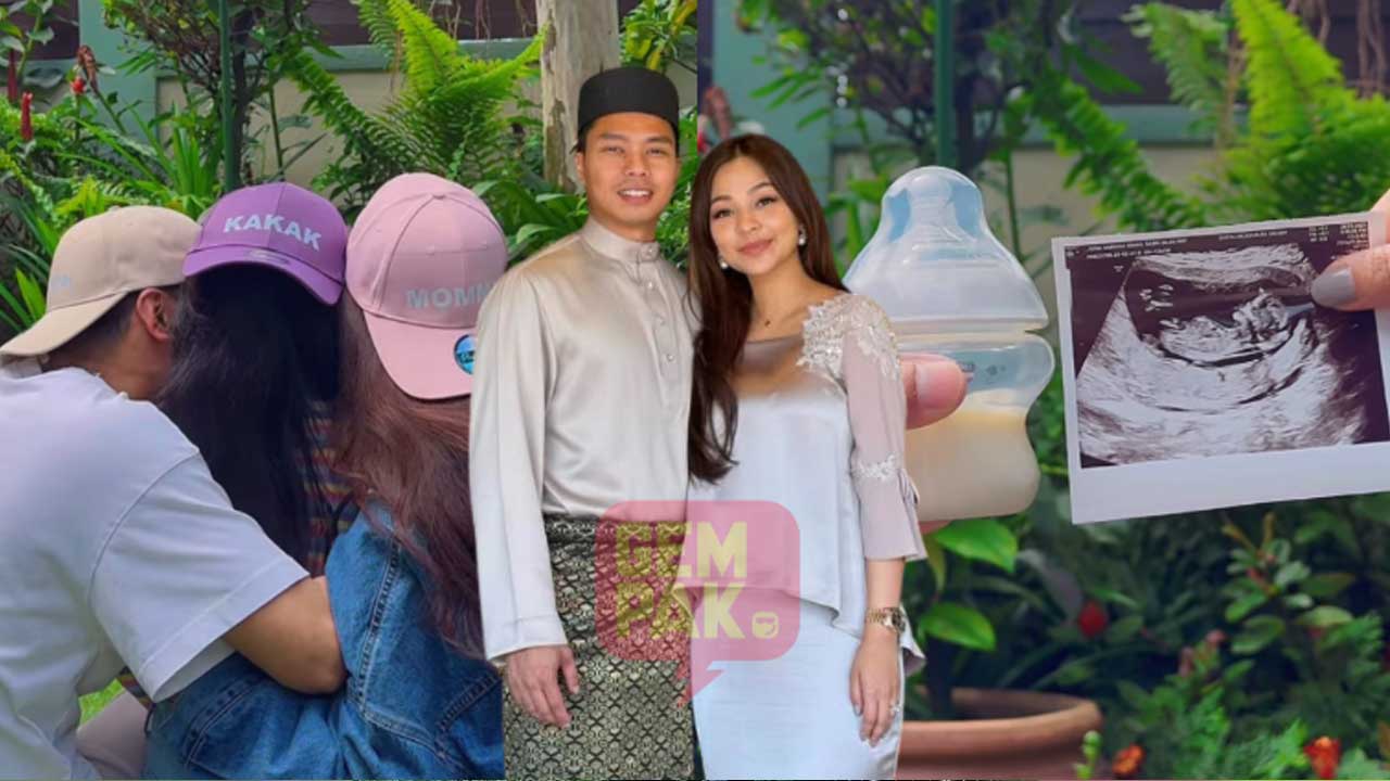 Nina Ismail Sabri umum bakal timang cahaya mata bersama Hafiz Osman ...