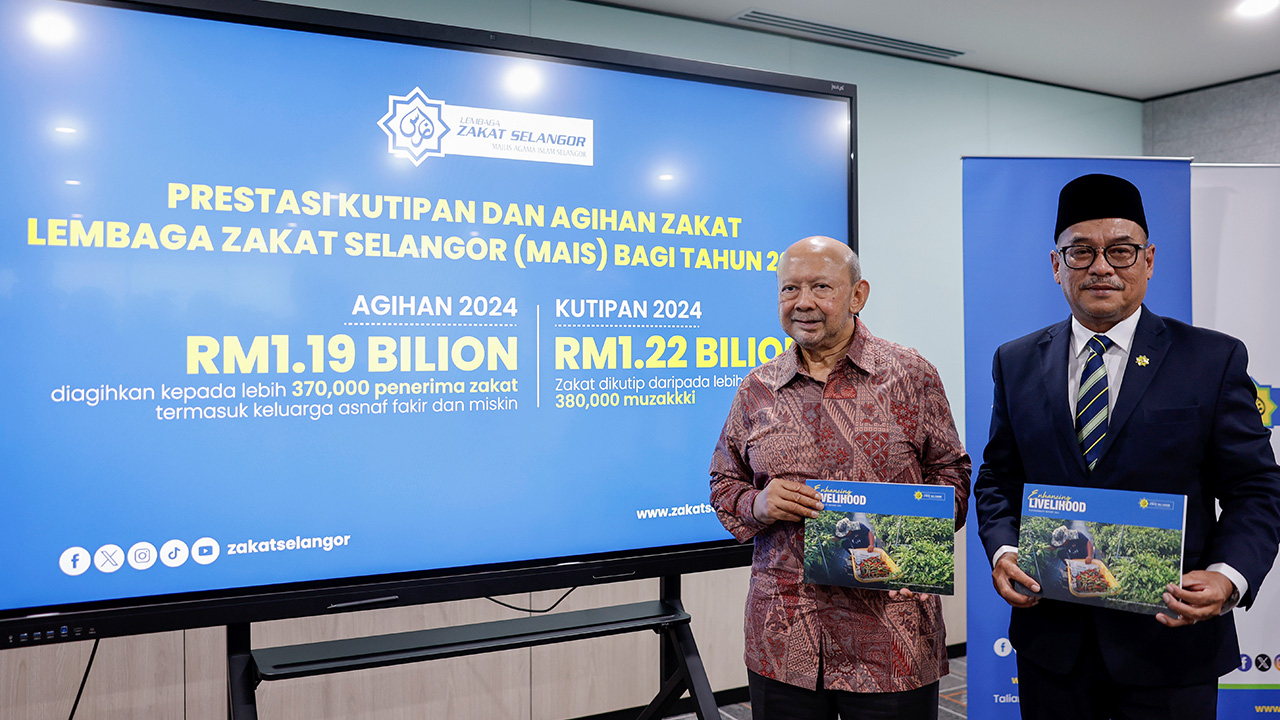 Lembaga Zakat Selangor catat kutipan zakat cecah RM1.22 bilion pada 2024 | Astro Awani