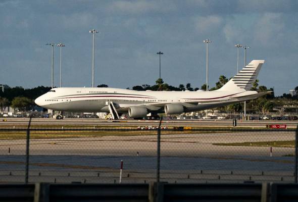 AS terima pesawat hadiah dari Qatar untuk sertai armada Air Force One ...