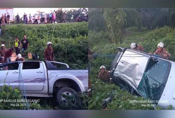 Dua maut, tiga cedera pacuan empat roda jatuh gaung | Astro Awani