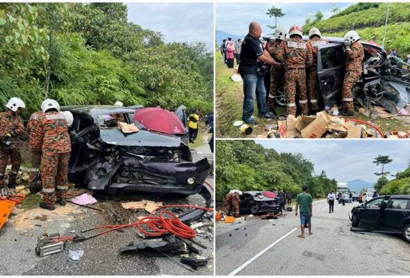 Seorang maut, empat cedera kemalangan babitkan dua MPV di Gerik | Astro Awani