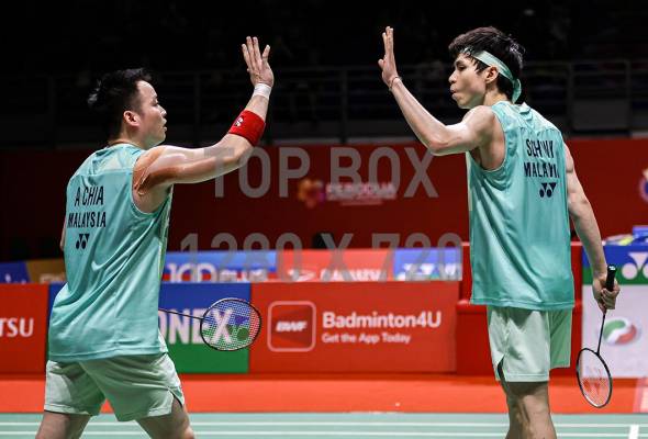 Terbuka Singapura 2025: Aaron-Wooi Yik mara ke separuh akhir | Astro Awani