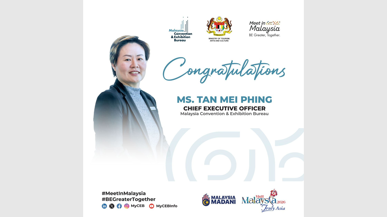 Tan Mei Phing CEO baharu Biro Konvensyen & Pameran Malaysia (MyCEB ...