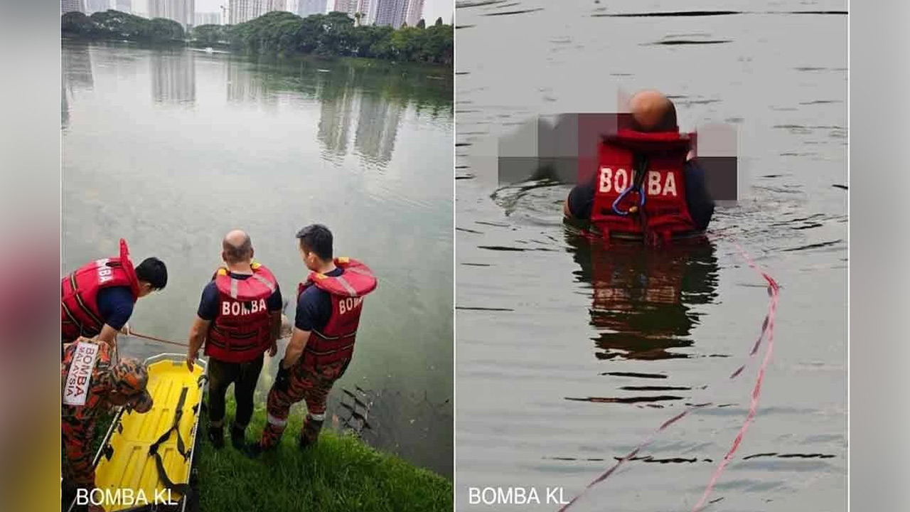 Mayat lelaki ditemukan terapung di Taman Tasik Danau Kota | Astro Awani