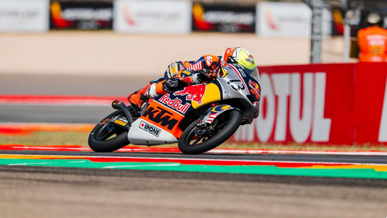 Redbull MotoGP Rookies Cup: Hakim Danish gegar Litar Aragon | Astro Awani