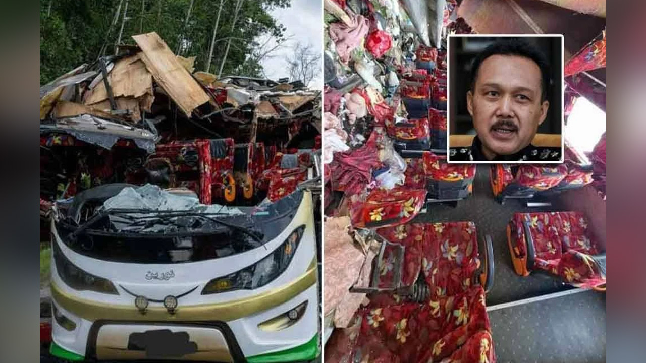 Kemalangan bas UPSI: Pemandu bas ada 18 saman, 13 daripadanya kesalahan ...