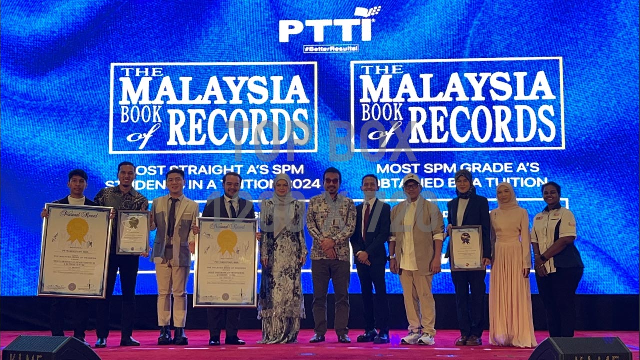 PTTI catat 2 rekod MBOR, pusat tuisyen dengan jumlah pelajar 'Straight ...