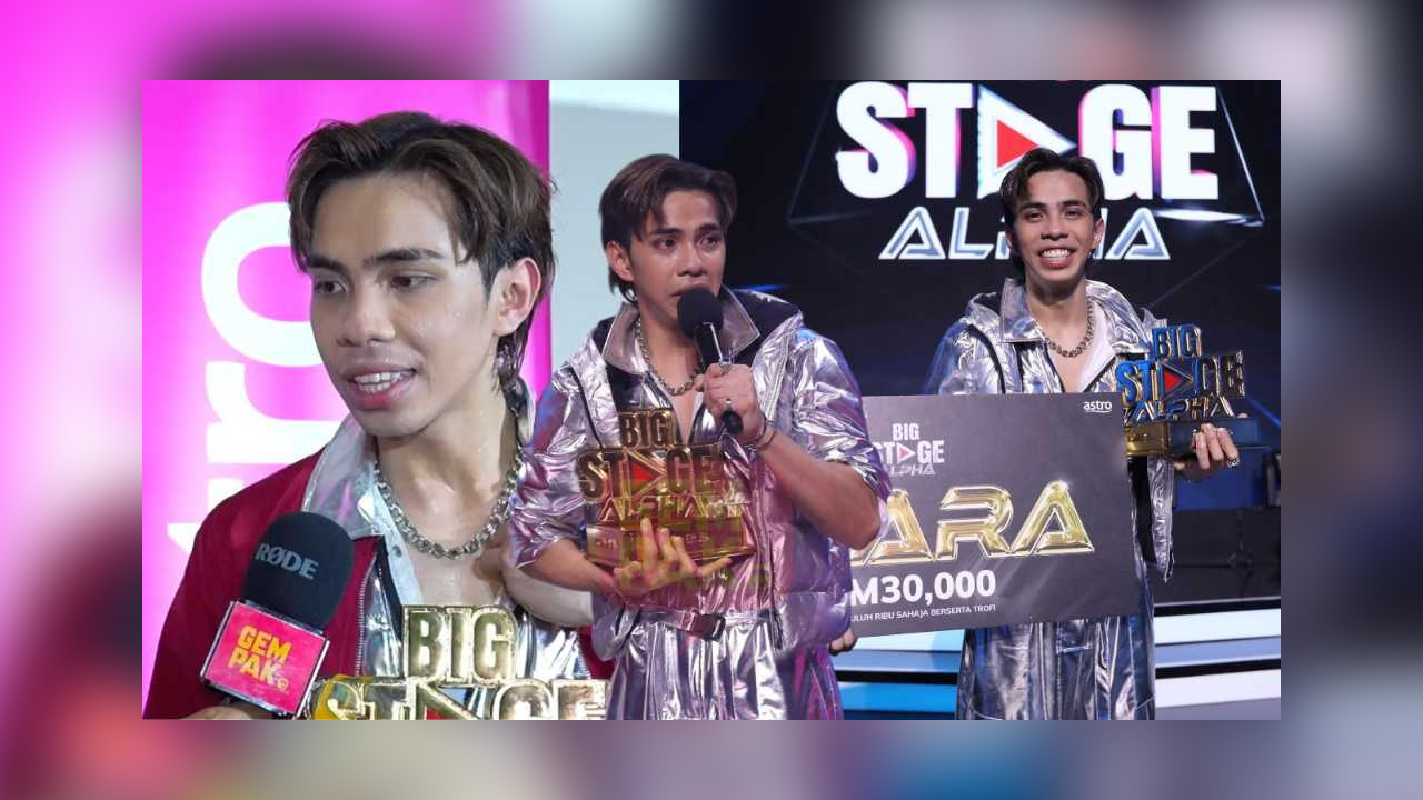 Big Stage Alpha: Ariel Fesol tinggalkan kerjaya pramugara demi impian ...