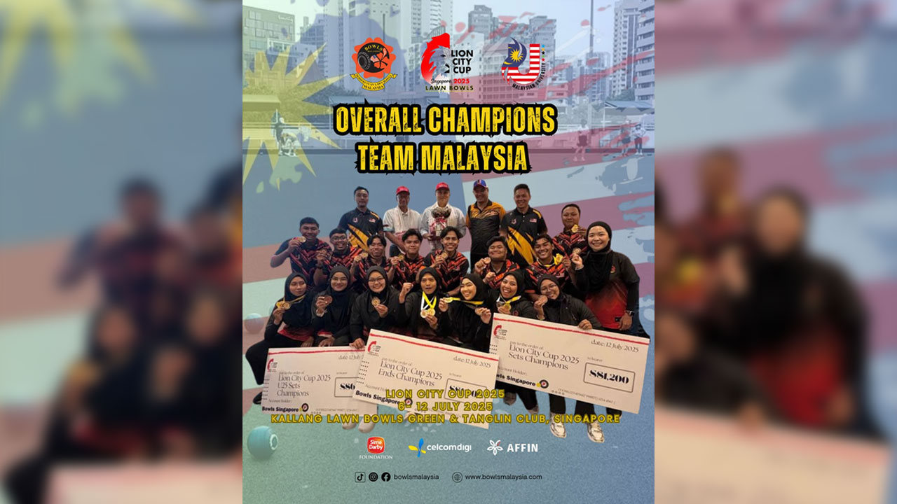 Boling padang: Malaysia rampas semula juara keseluruhan Piala Lion City ...