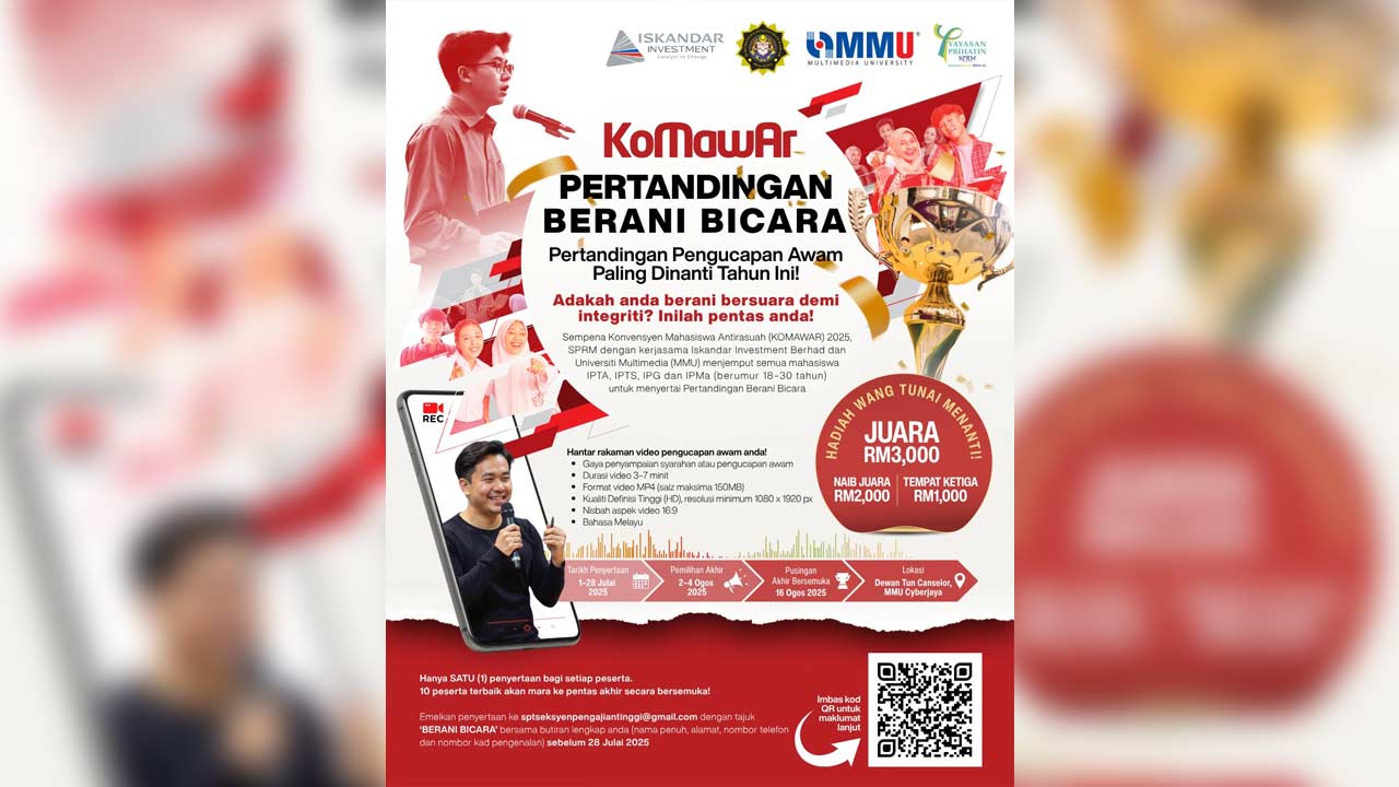 KOMAWAR 2025 kembali dengan semangat baharu: Mahasiswa bangkit suara ...